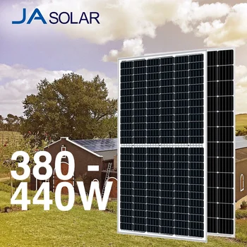 Ja Solar Panel 24v Mono Crystalline Solar Panel 350 Watt 360w 370w 375w 380w 385w With High ...