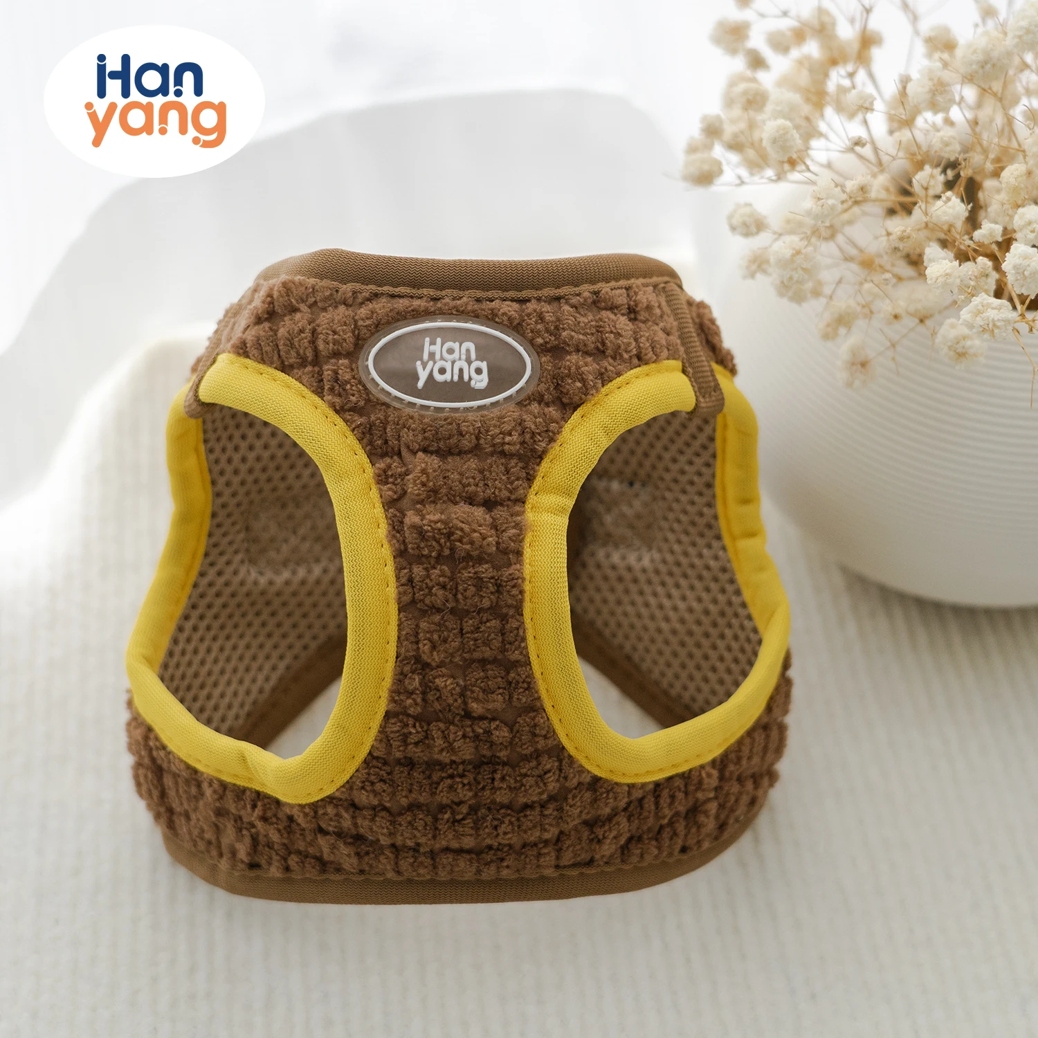 Hanyang Oem Custom Teddy Fleece Step In Dog Vest Harness And Leash Set ...