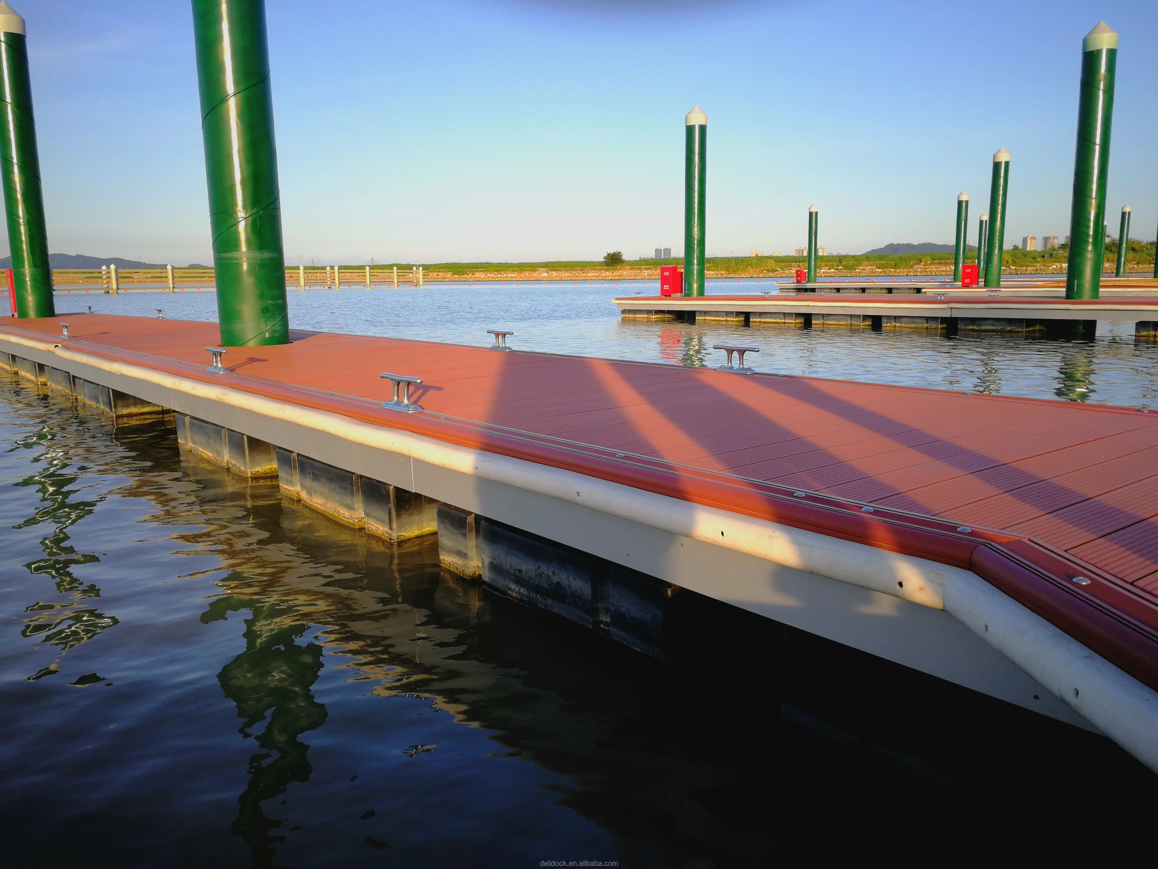 Chinese Floating Dock / Mooring / For Marinas / For Harbors - Buy ...