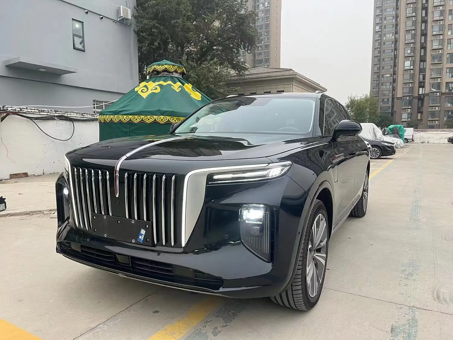 Hongqi E-hs9 2023 China New Luxury Ev Car Energy Vehicles Suv Electric ...