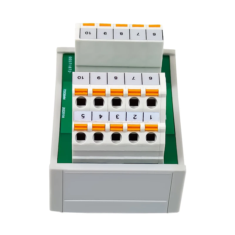 10 Channel 24vdc Direct Insertion Terminal Block. - Buy Terminal Block ...