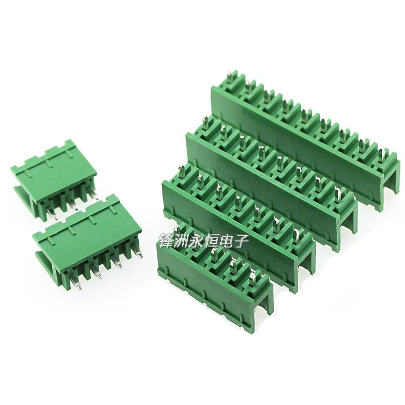 300v 10a 2edg 5.08mm Pcb Screw Terminal Block Connector 2edg5.08 Plug-in Type Straight Pin Pcb ...