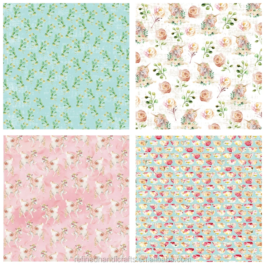 Patterned Paper Cardmaking 6"x6" Scrapbooking Paper 12"x12" Scrapbook ...