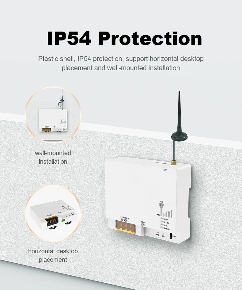 4G IoT Gateway Data Collector with RS485 Transparent Transmission ...