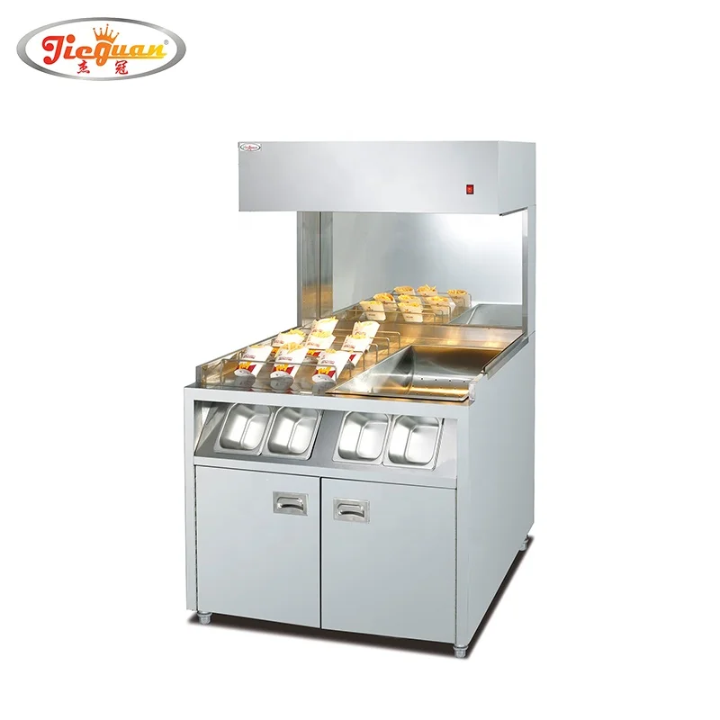 Free Standing Chips Warmer & Insulation Station for Restaurants ...