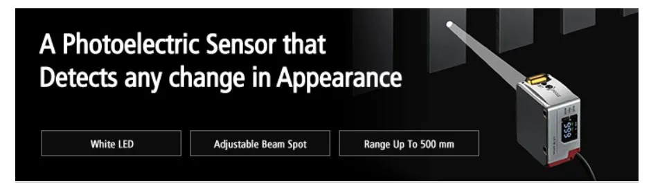 KEYENCE LR-W500 Full-Spectrum Sensor - Reliable Detection