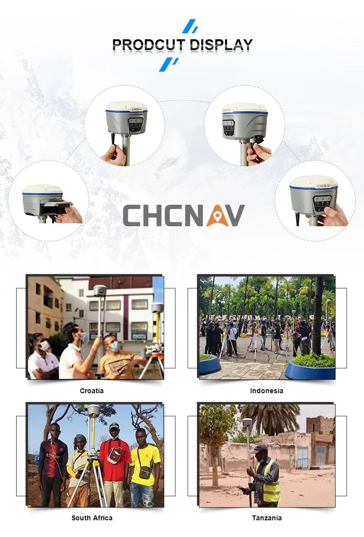 CHCNAV I50 GNSS Receiver - 624 Channels Unique GPS RTK