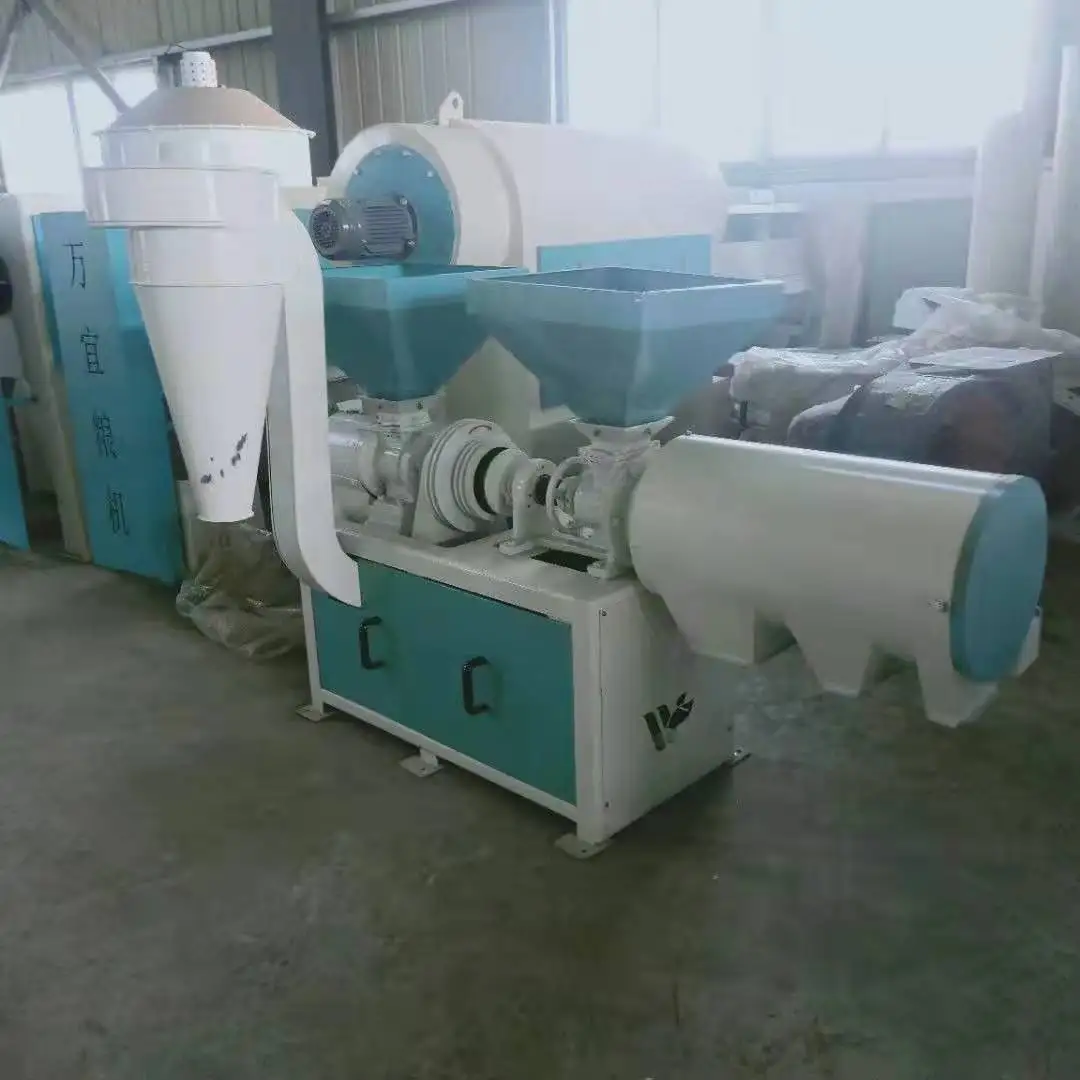 Multifunctional Maize Corn Huller Degerminator Grits & Flour Machine