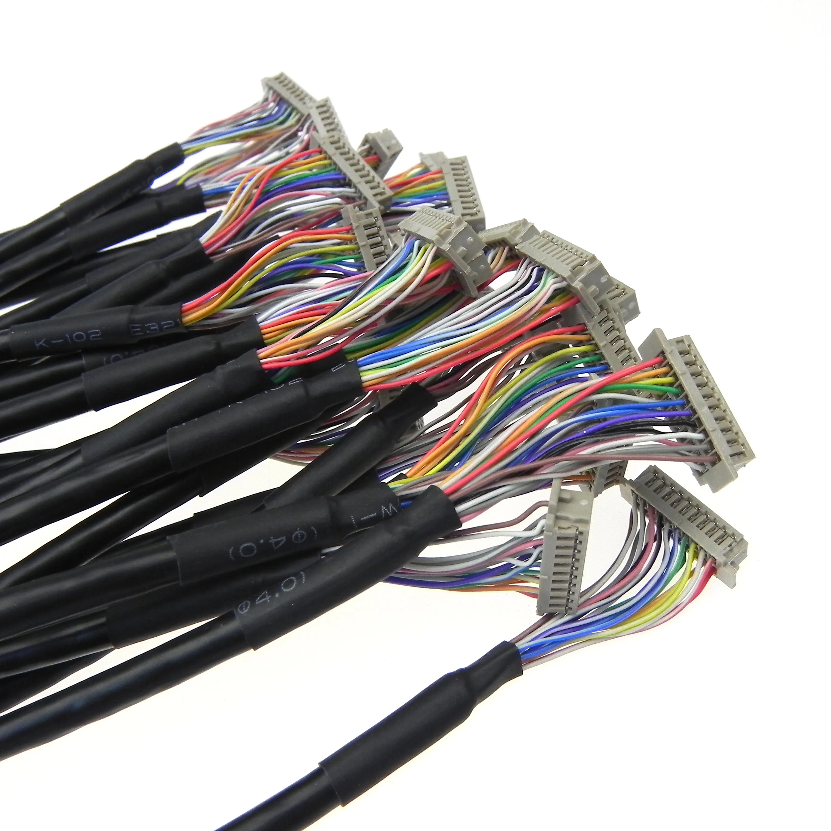 Customized HRS Df13-20ds-1.25c 20pin LVDS Wire Harness for LCD Monitor