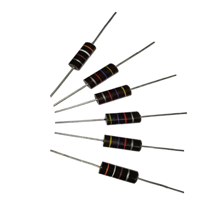 Carbon Solid Core High Voltage Resistor 1 / 4 Watt 1 / 2 Watt 1 Watt 2 ...