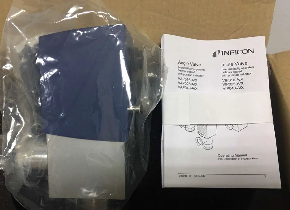 INFICON VAP040-A Used in Semiconductor Aerospace Vacuum Valve Control ...