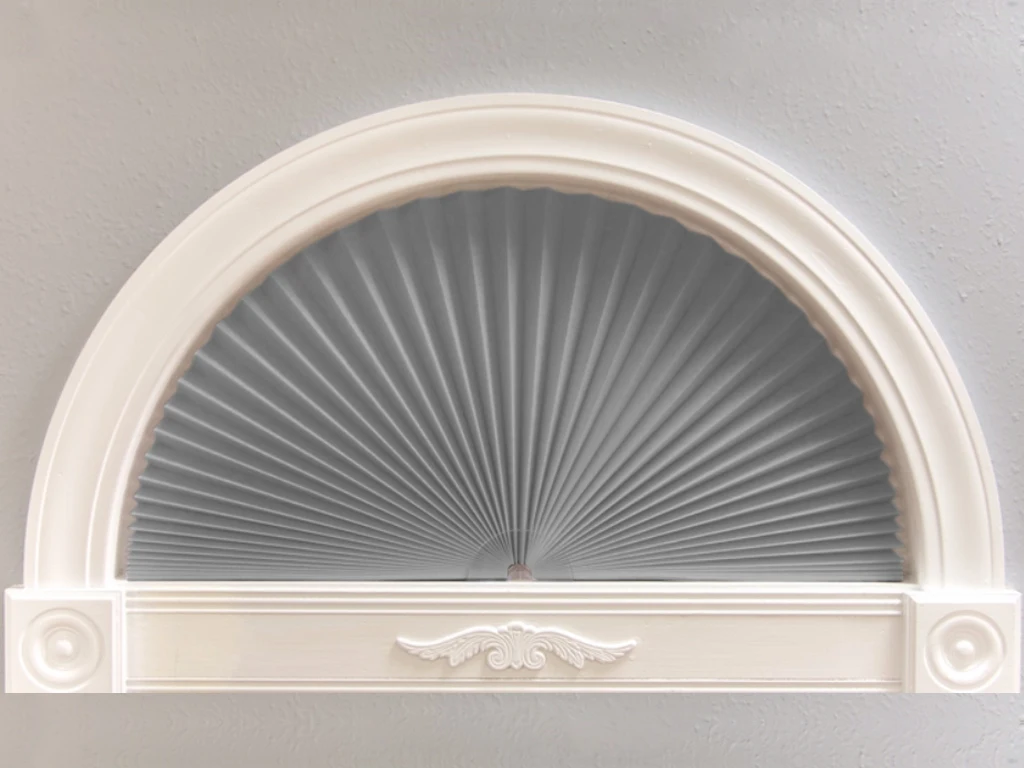 Arch Blinds Light Filtering Fabric Shades | Custom Trim to Size for ...
