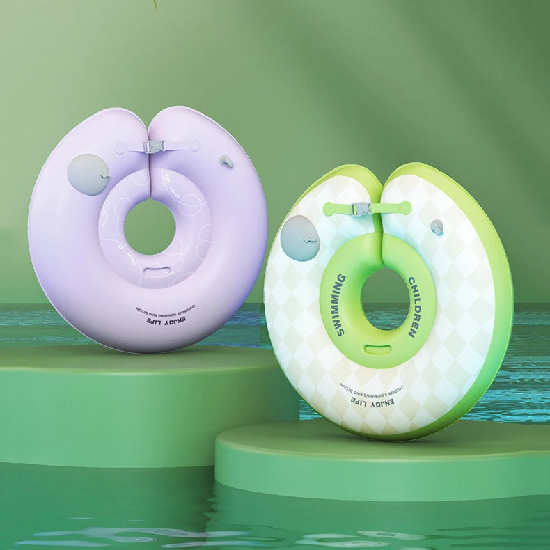 Newborn Baby Neck Swim Ring Thickened Children Swimming Neck Float For ...