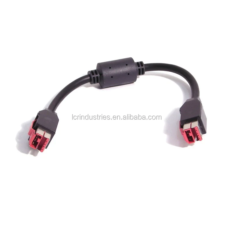 24V Powered USB Printer Cable for NCR 497-0441178 497-0464854