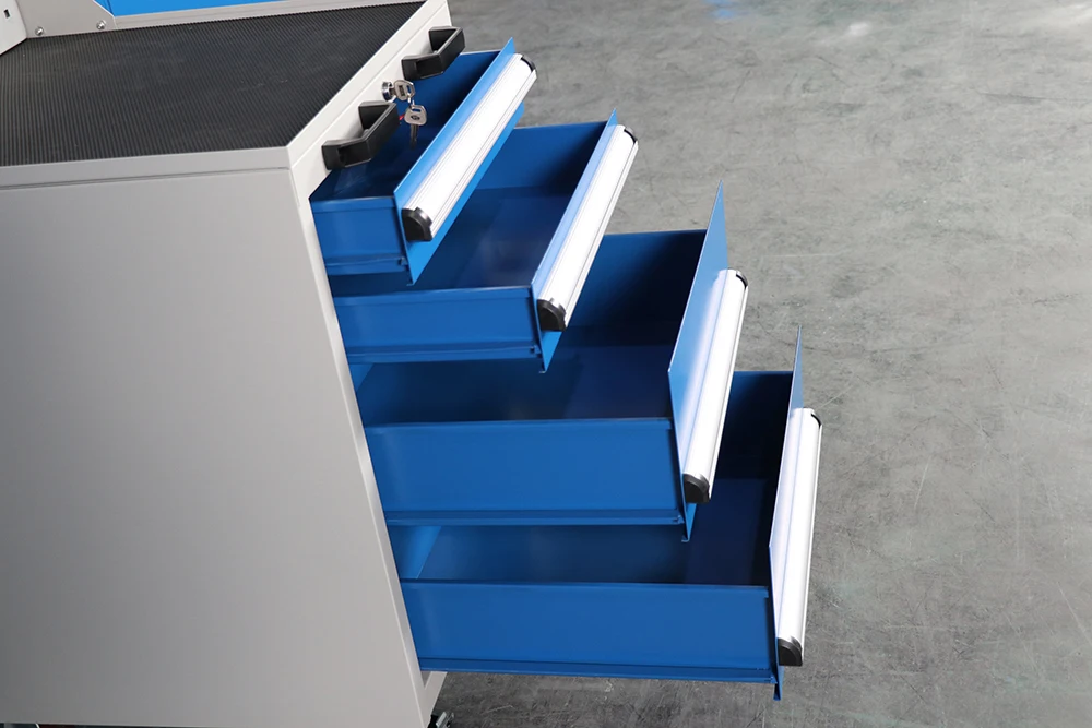 Oem Stocked Steel Tool Cabinet Workshop Tool Box Trolley With 4 Drawer ...