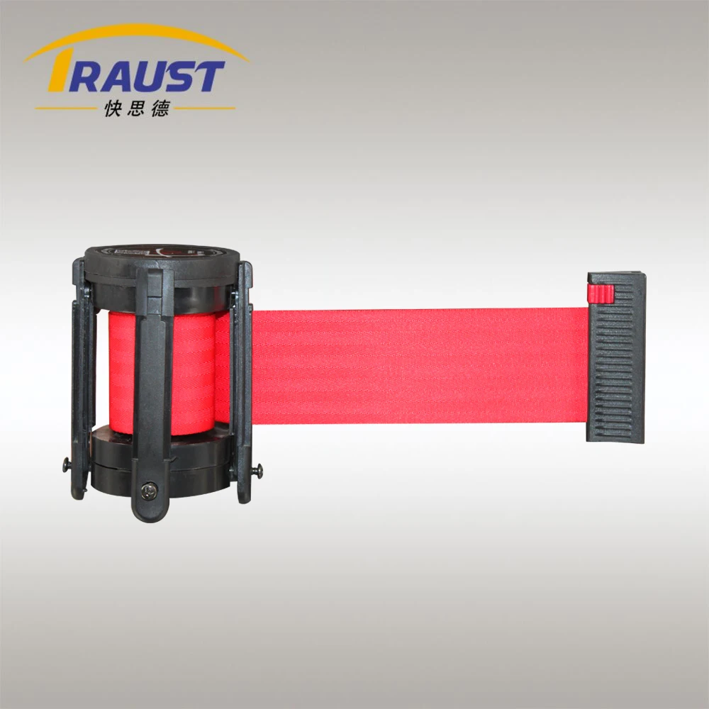 Traust Retractable Plastic Belt Barrier Stanchion Cassette Crowd ...