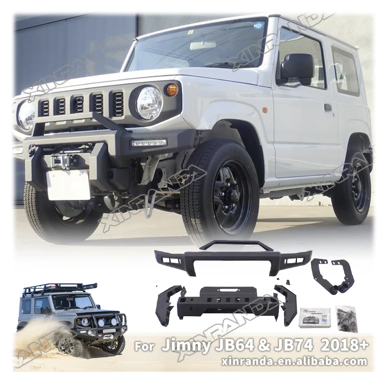 Jimny JB74 Accessories - Front Bumper for Suzuki Jimny