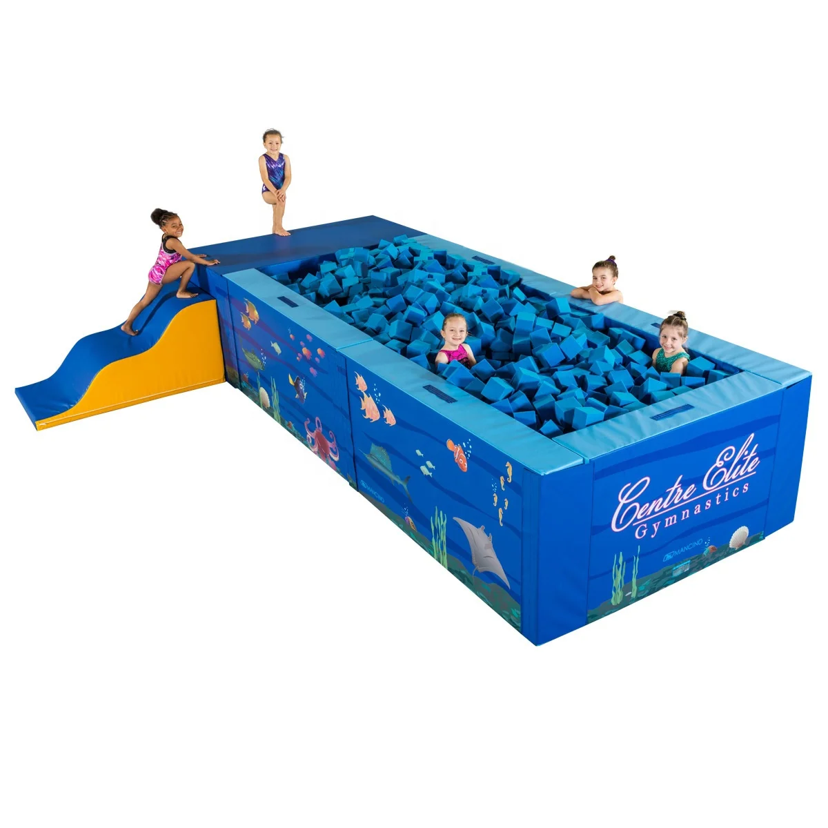 ZONWINXIN Preschool Gymnastics Equipment - Custom Foam Pit