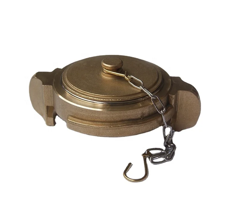 Brass Nakajima Cap Coupling for Marine Fire Systems - IMPA 331896, 40A ...