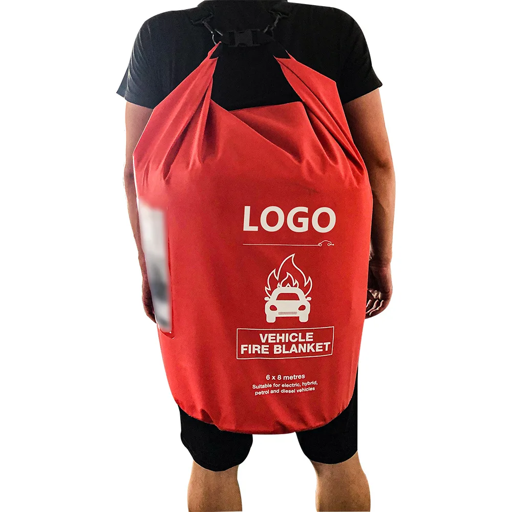 3m*4msilicone Fire Blanket Fiberglass Car Protection Blanket For Fire ...
