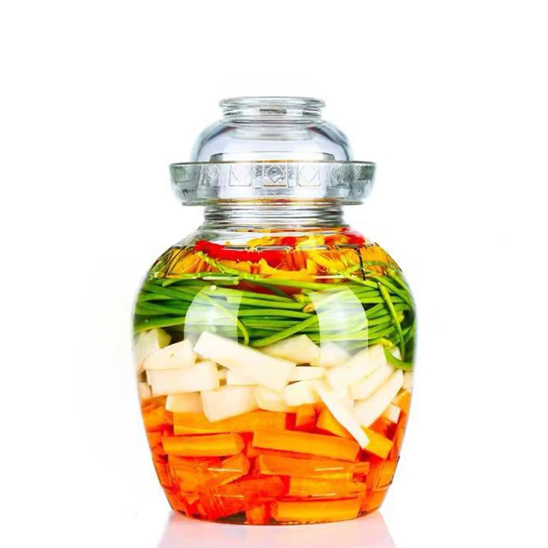 Wholesale Multifunction Large Capacity Kimchi Pot Multiple Sizes Glass ...