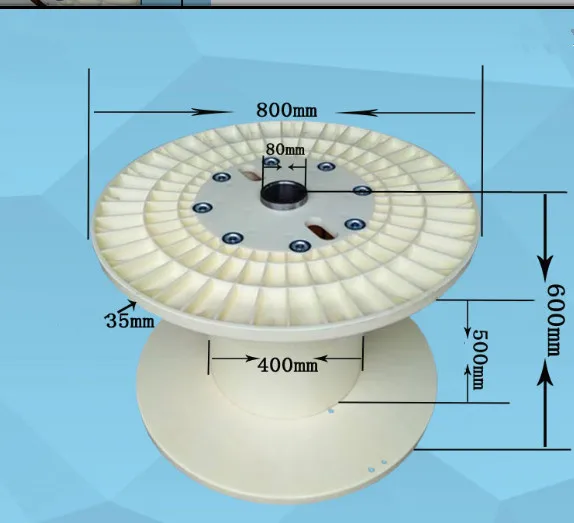 Qipang Pnd-400/500/630/800/1000/1250 Bobbin Enamel Wire Made Of Abs ...