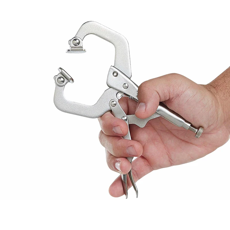 Hyper Tough 6 Inch C Clamp Plier - Versatile Welding Tool