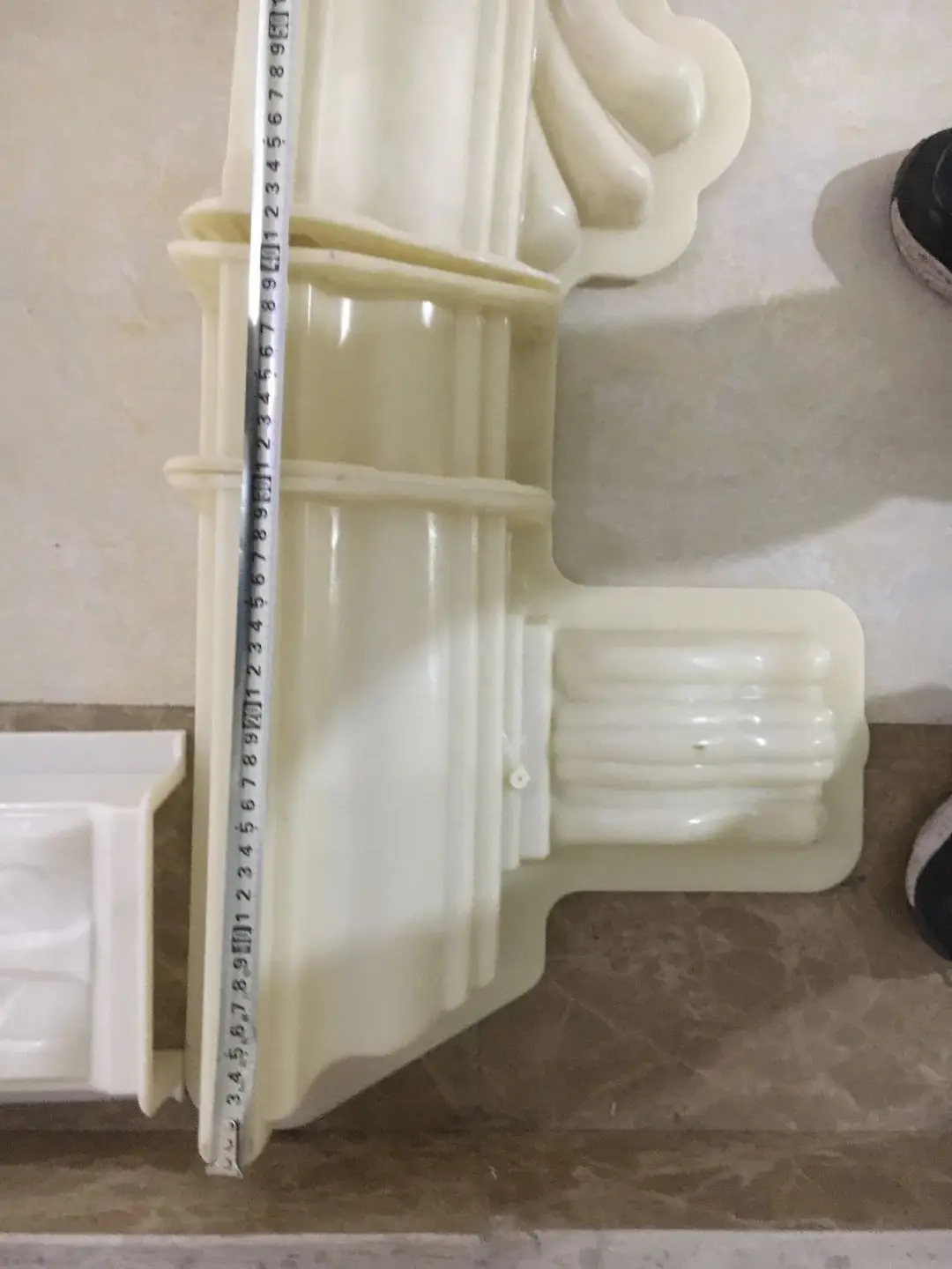 Exterior Decorative Cement Window Frame Molding Plastic Molds for Building