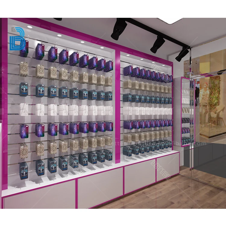 Innovative Mobile Shop Design - Enhance Cell Phone Display