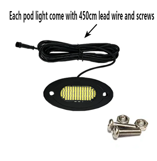 Kingshowstar LED Rock Lights - Brighten Your off-Road Adventures