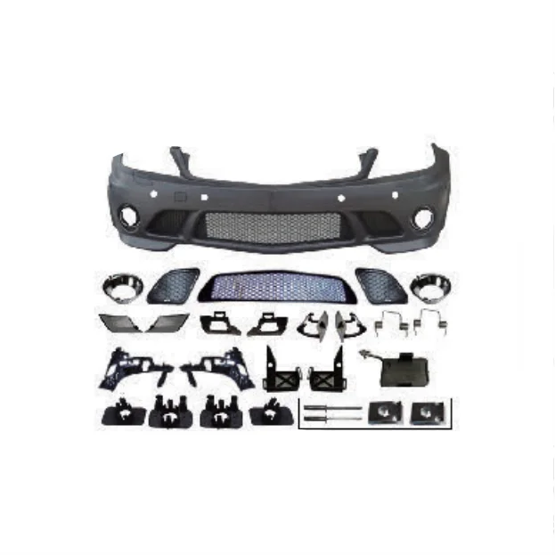 Front Bumper for Mercedes-Benz C W204 AMG C63 2008-2010