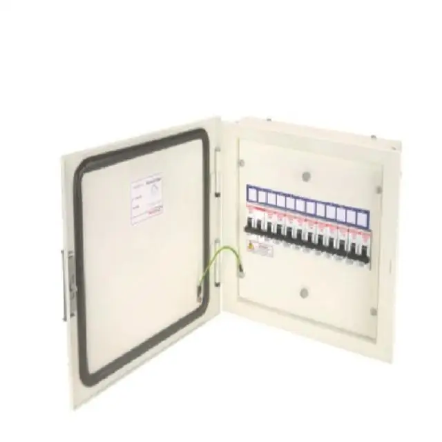 Utility DB MCB DP Metal Enclosure Sheet Steel 12 Pole Door Type ...