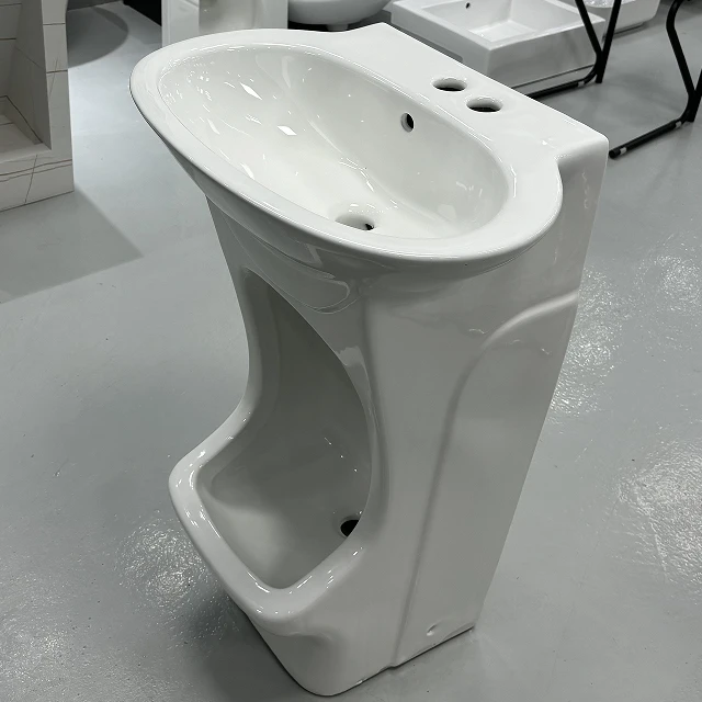 Arabia Square Lavabo Ceramic Free Standing Double Desk Hand Wash Sink ...