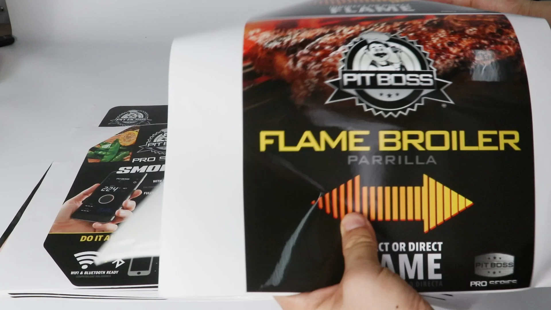 Custom Big Label Stickers Carton Labels Large Label Sticker For Plastic ...