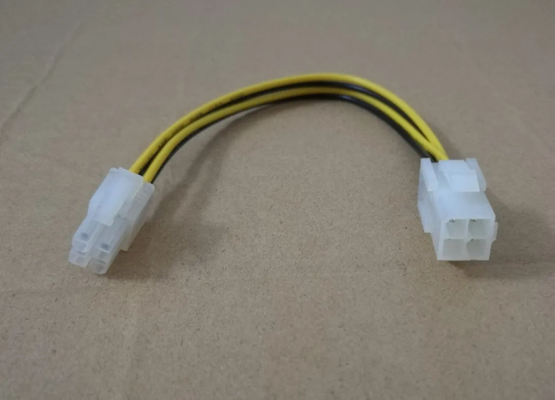 20cm 8 Inch ATXP4EXT ATX 12V 4 Pin Male to 4Pin Female PC CPU Power ...