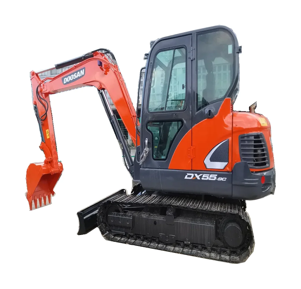 Used Doosan Dx55 Dh55 Mini Excavator Original 5ton Excavator Doosan Dx55 With Excellent ...