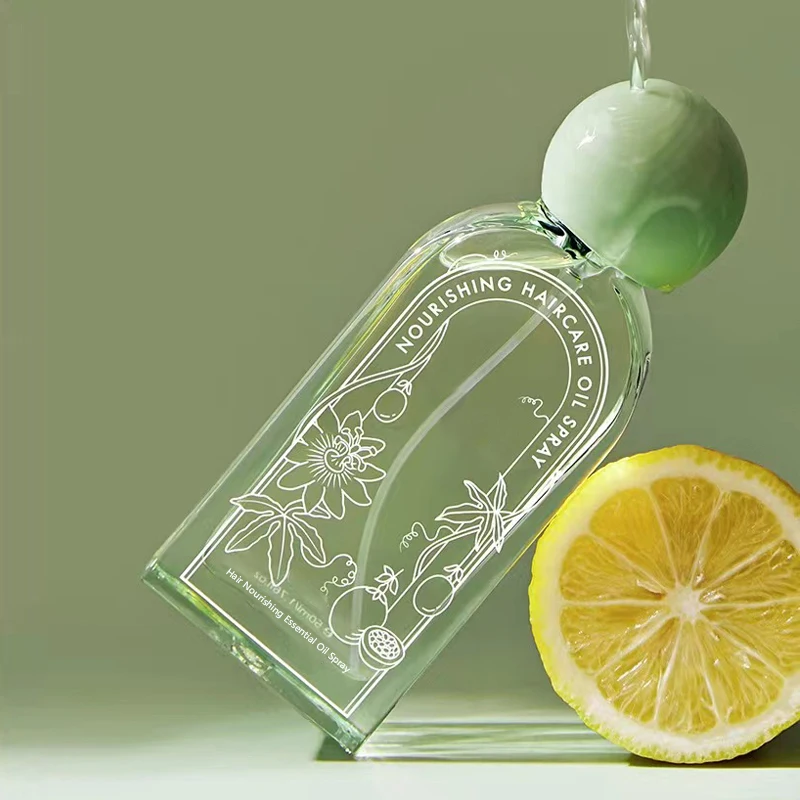 Custom 100ml Luxury Packaging Perfume Bottles for Hair Oil