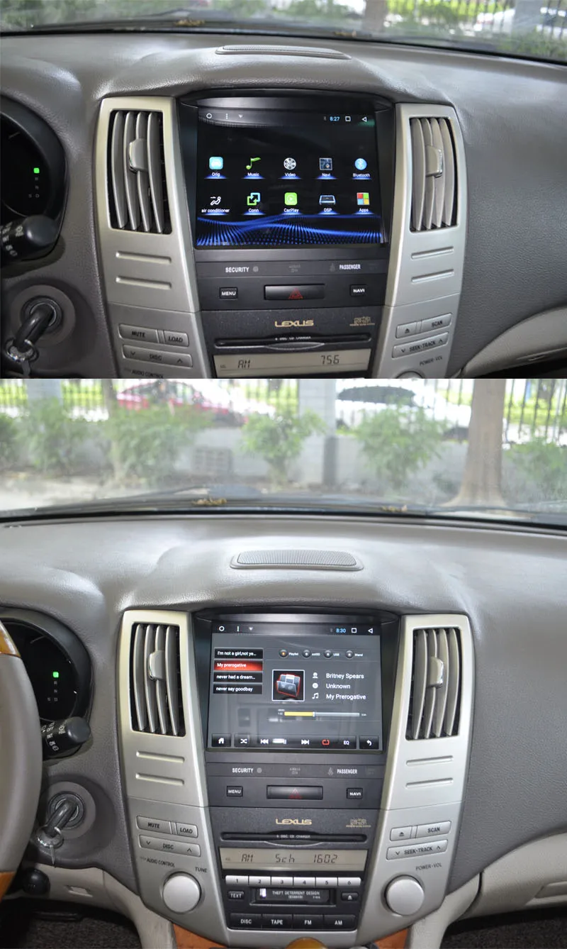 Android Car Gps Navigation System For Lexus Rx330 /rx300/rx350/rx400h ...