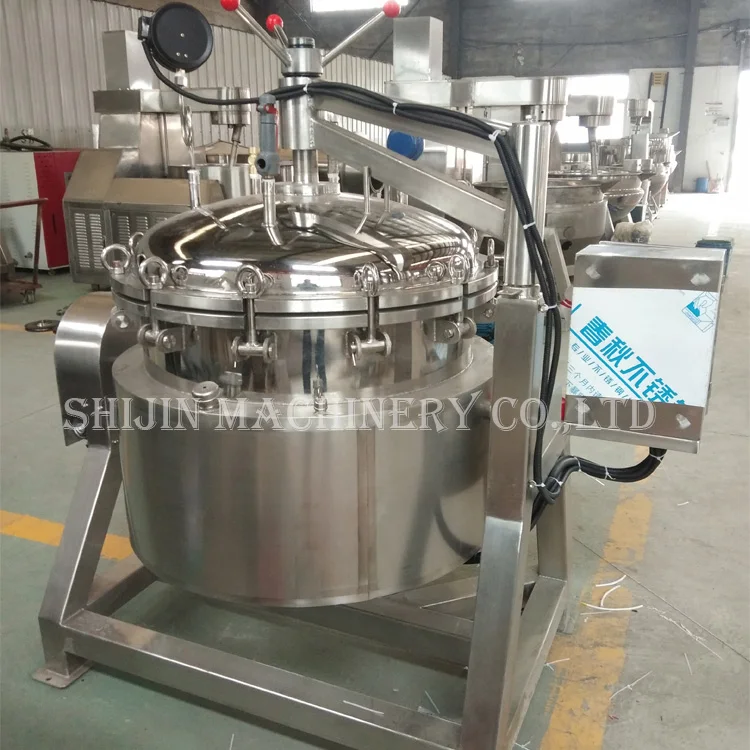 Industrial 200L Stainless Steel Steam Pressure Cooker