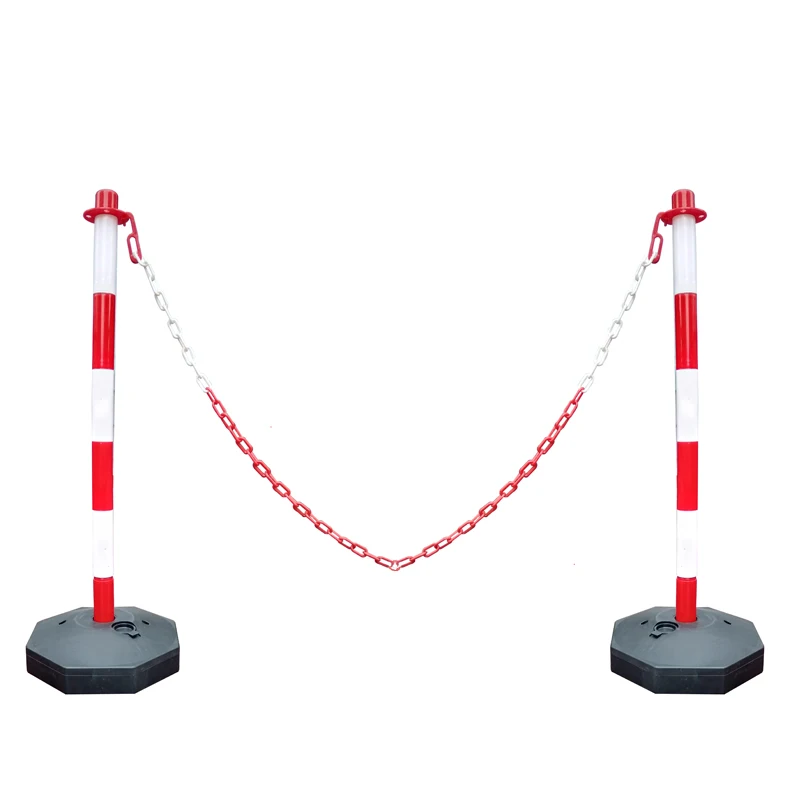 Wholesale Safety Plastic Parking Lot Chain Barrier Pole