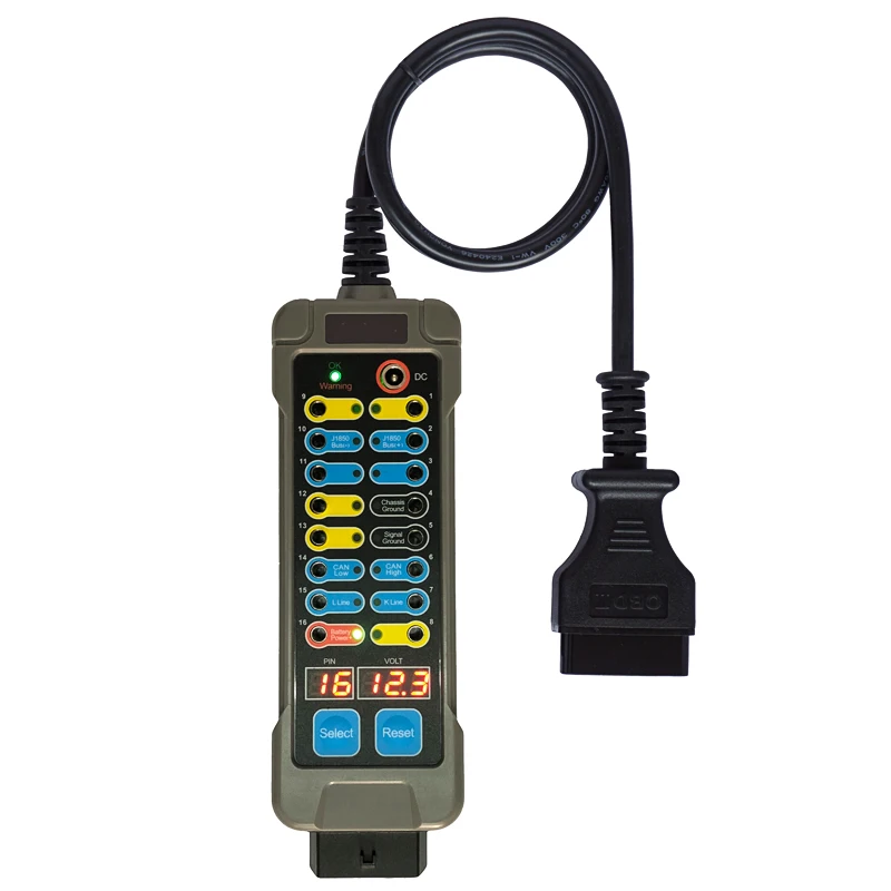 KZYEE Power Probe OBD2 Breakout Box - Universal Can Bus Tester