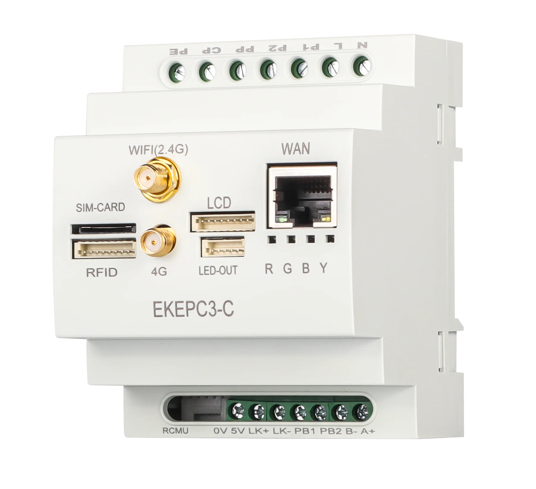 Ekepc3-s Ocpp Controller Ocpp1.6j Wifi 4g Ethernet 3.6kw 7kw 11kw 22kw ...