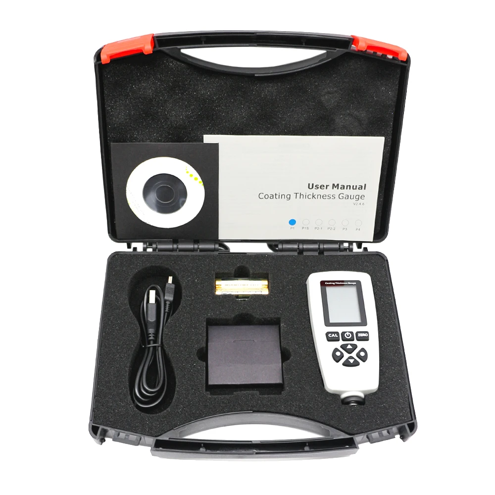 High-Precision Digital Automotive Paint Thickness Gauge Dual-Use ...