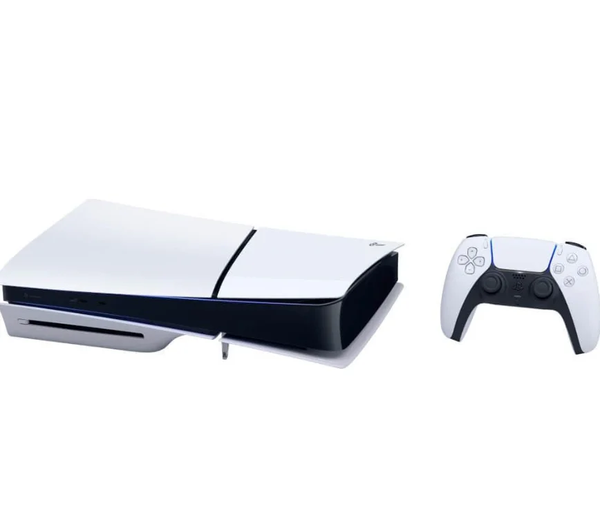 Playstation 5 Slim - High-Speed Gaming Console with 1000 Built-in Games