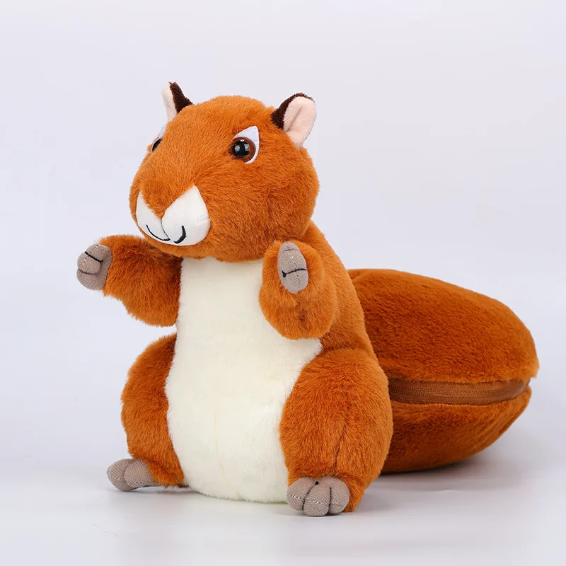 Hot Saling Cute Plush Nut Turn Into Squirrel Toy Cotton Plush Doll ...