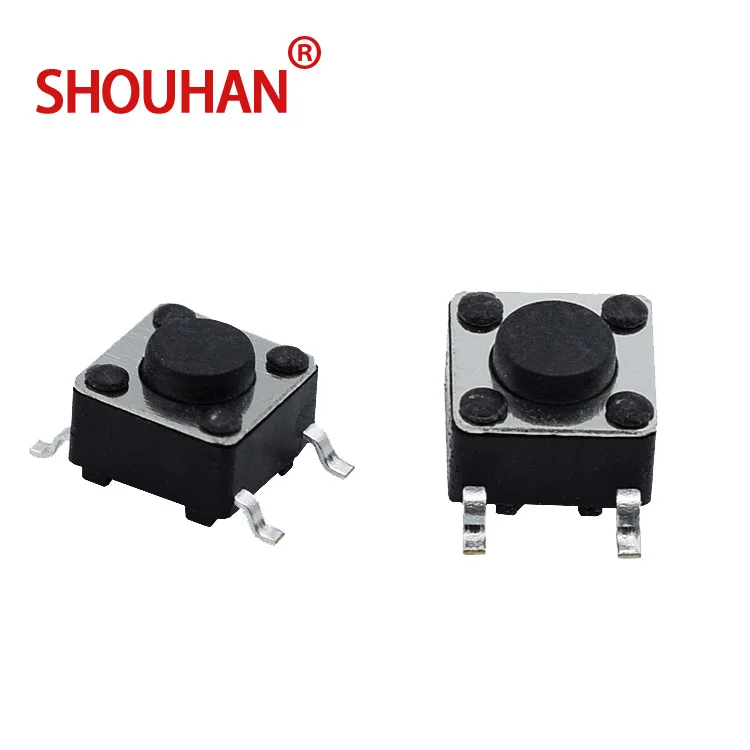 Normal Closed Tact Switch Push Button 6*6*4.3mm SMD Vertical Tactile ...