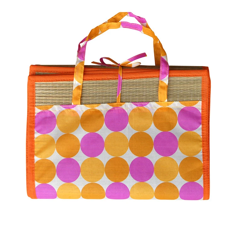 Wholesale Portable and Packable Straw Beach Mat 3 Folded Part| Alibaba.com