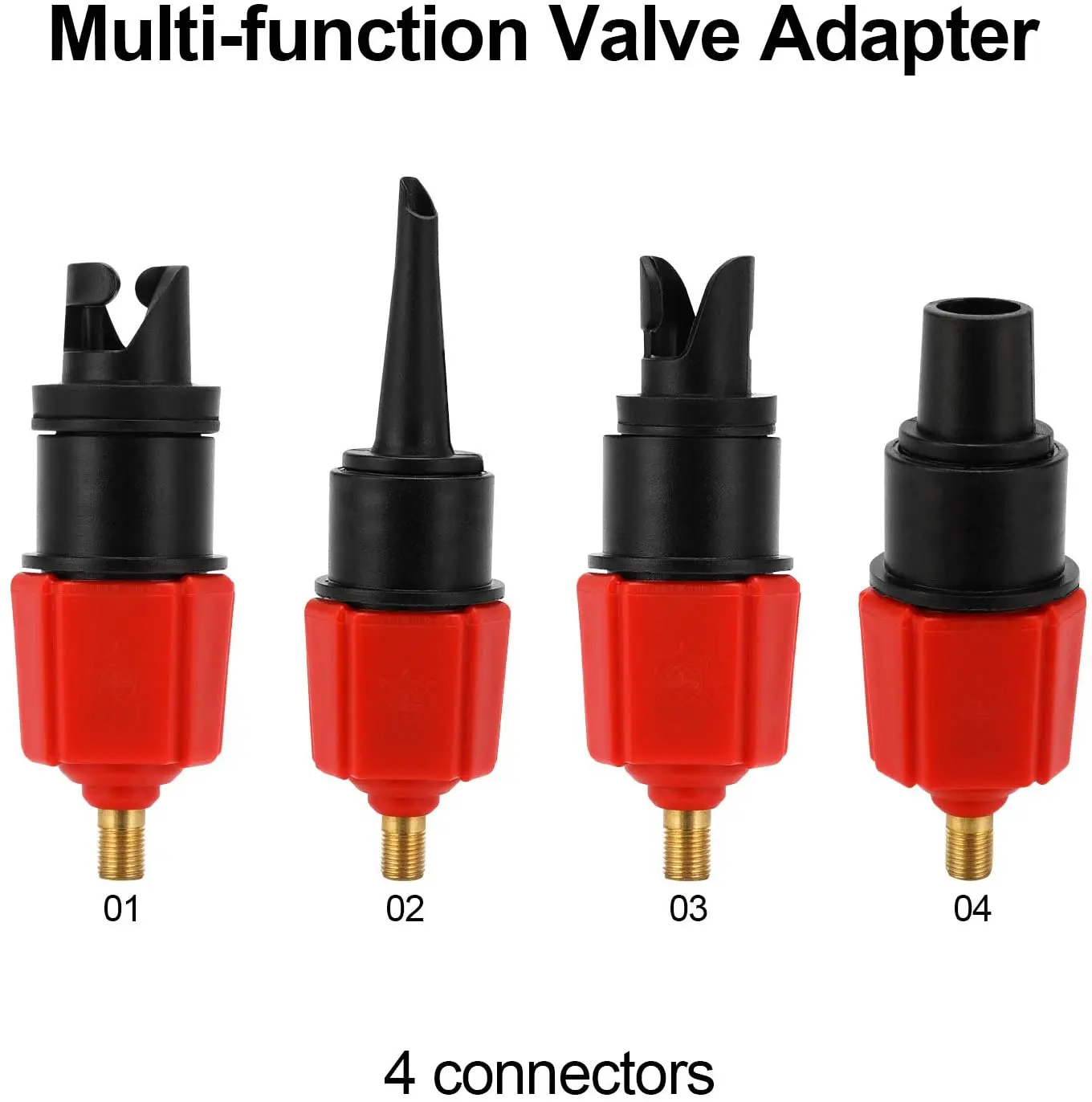 SUP Pump Adaptor Compressor Gas Valve Converter for Boat