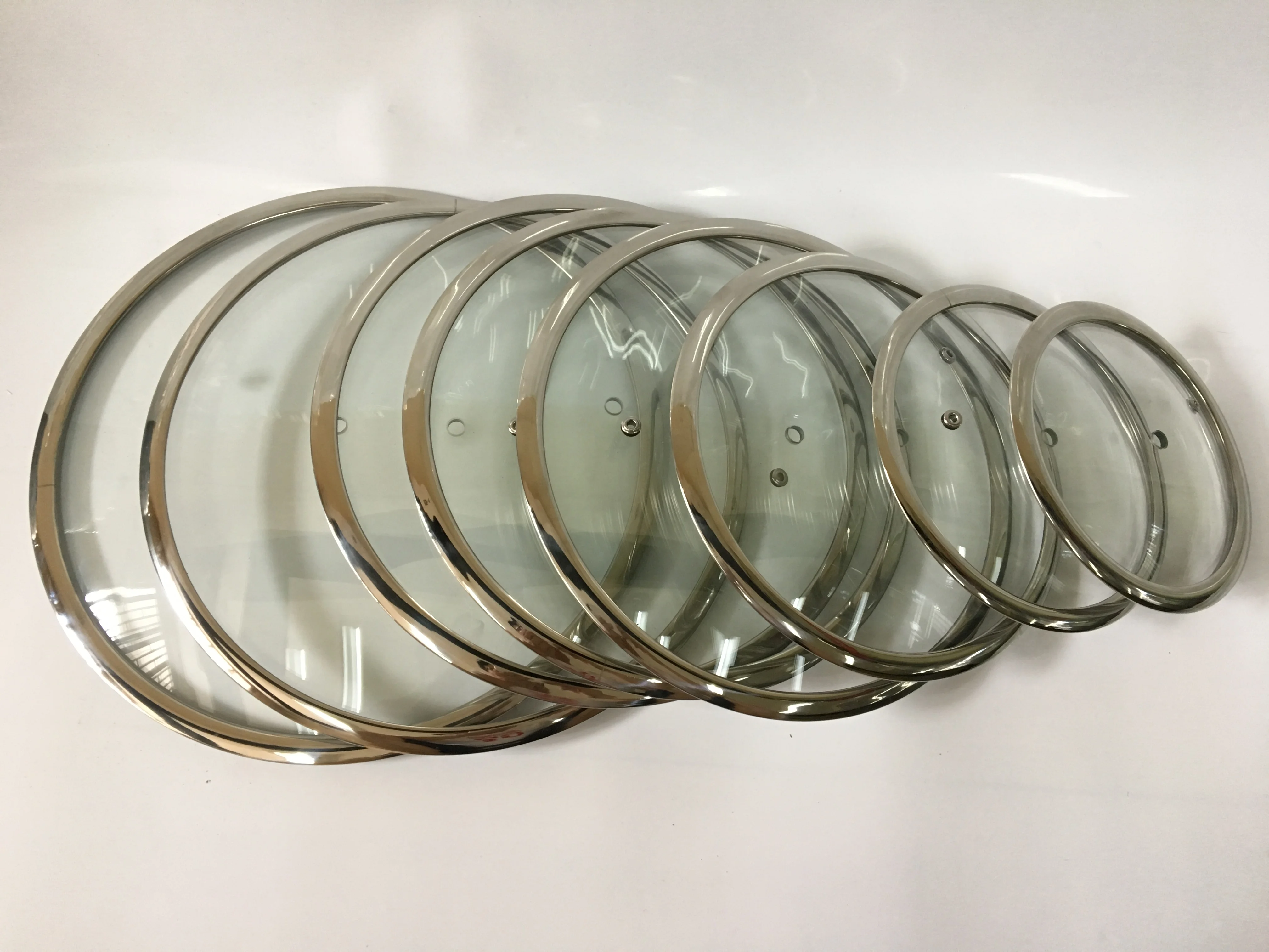 Silicone Multi-use Glass Lid For Cookware Use - Buy Universal Glass Lid ...