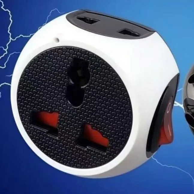 British Standard Electrical Plug with Switch Multi-Function Socket with ...